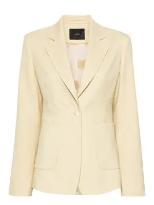 JOSEPH Glenview Single-breasted Blazer - Neutrals