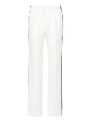 ZADIG&VOLTAIRE Zadig&Voltaire Pomy Stripe-Detail Crepe Trousers