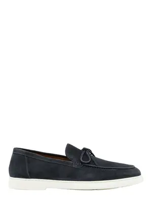DOUCAL'S Doucal's Lace-Up Suede Loafers