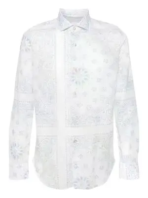 ELEVENTY Paisley-print Shirt