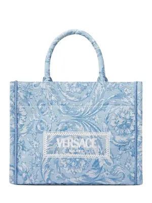 VERSACE Small Barocco Athena Tote Bag
