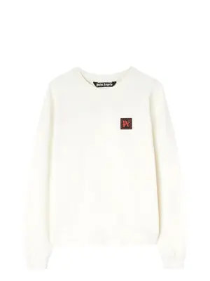 Palm Angels Paxhaas Crew-neck Sweatshirt - White