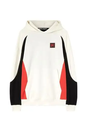 Palm Angels Paxhaas Color-block Hoodie - White