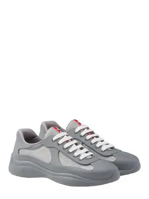 Prada Prada America's Cup Sneakers Gold/silver
