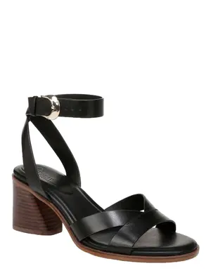 27 EDIT NATURALIZER 27 EDIT Naturalizer Yumi Ankle Strap Sandal Black Chocolate Leather
