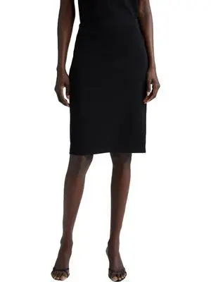 St. John Santiago Knit Skirt - Black