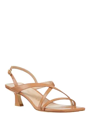 STUART WEITZMAN Stuart Weitzman Oasis 50 Slingback Sandal Tan