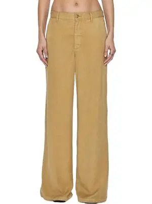 PISTOLA Jayden Wide-leg Pants - Khaki