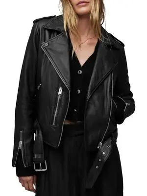 ALLSAINTS Balfern Leather Biker Jacket