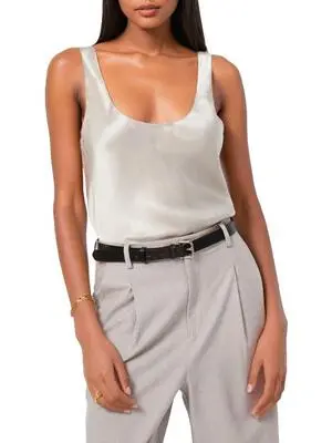 Cami Nyc CAMI NYC Andressa Silk Shell Haze