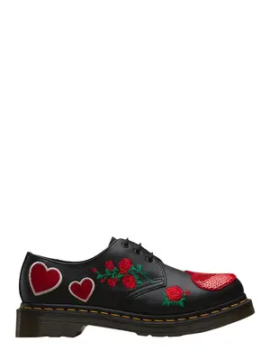 Dr. Martens 1461 'sequin Hearts' Oxfords - Black