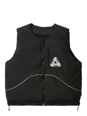 PALACE P-tech Reversible Puffa Vest - Black