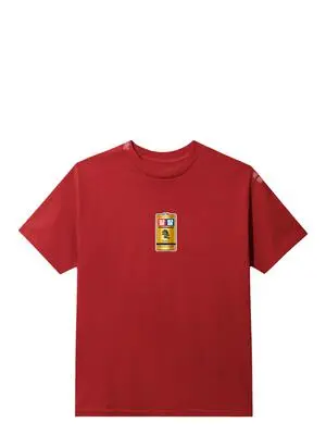 ANTI SOCIAL SOCIAL CLUB Straight To Voicemail Tee 'maroon - Red