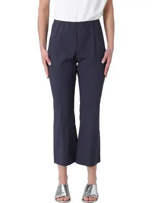 Liviana Conti Tailored Flare Trousers - Blue