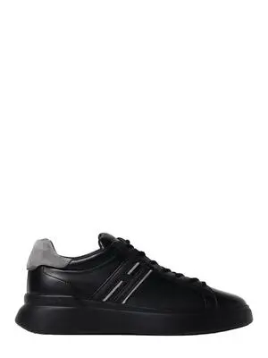 Hogan H580 Leather Sneakers - Black