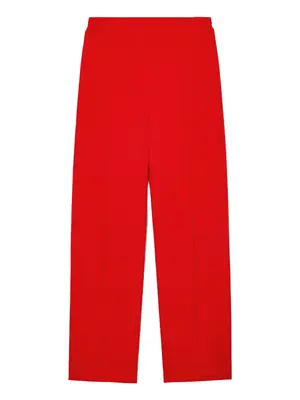 Cos Pintucked Straight-Leg Pants Orange