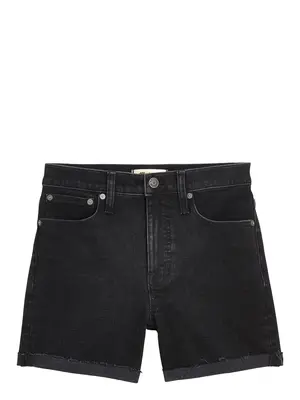 Madewell High-rise Denim Shorts - Halwood Wash