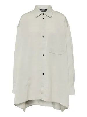 Jacquemus Le Chemise Poche Shirt - Grey