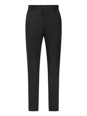 Undercover Wool Tapered Trousers - Black