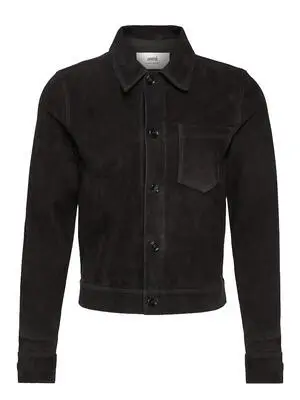 AMI Ami Paris Suede Overshirt
