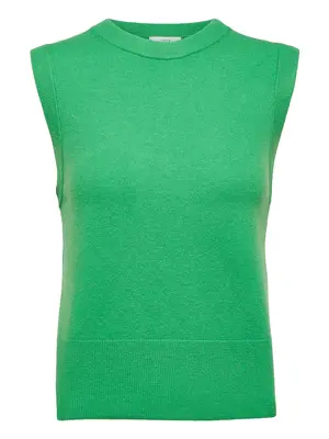 Vince Wool-blend Sweater Vest - Green