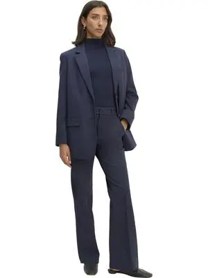 Everlane Bi-Stretch Flare Pant Navy