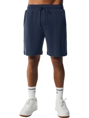 Alo Yoga Alo Yoga® Micro Waffle Fast Break 7" Short Navy