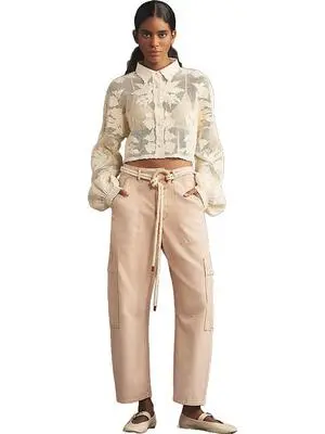 Citizens Of Humanity Marcelle Cargo Barrel Pants - Roselle
