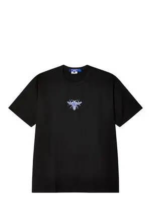 Junya Watanabe Graphic-print Cotton T-shirt - Black