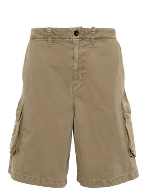 Our Legacy Mount Cotton Cargo Shorts - Green