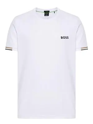 BOSS X Matteo Berrettini Logo-print T-shirt - White