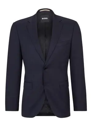 BOSS Single-breasted Fitted Blazer