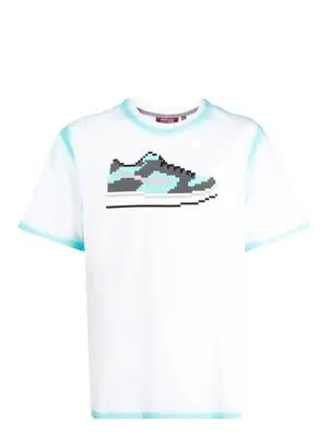 MOSTLY HEARD RARELY SEEN Graphic-print Cotton T-shirt - Blue
