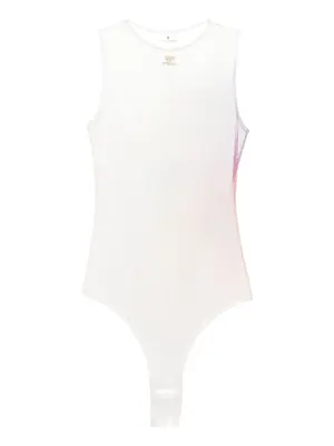COURREGES Aura Tulle Bodysuit - Neutrals