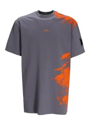 A-COLD-WALL* Brushstroke Cotton T-shirt - Grey