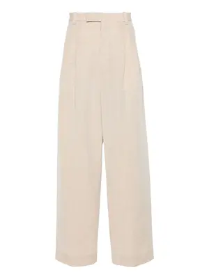 Jacquemus Titolo Tapered Trousers - Neutrals