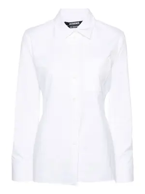 JACQUEMUS Jacquemus La Chemise De Costume Cotton Shirt