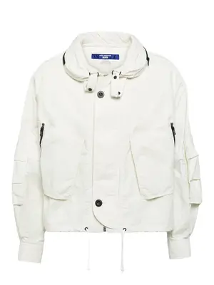Junya Watanabe Oversized Ripstop Jacket - White