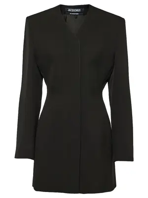 Jacquemus La Robe Cubo Minidress - Black