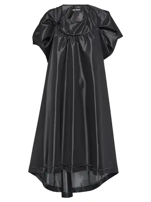 Junya Watanabe Draped Midi Dress - Black