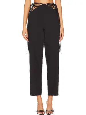 CAMILA COELHO Emmy Pants - Black