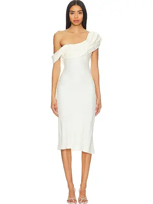 Lpa Vania Midi Dress - Ivory