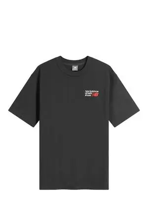 NEW BALANCE Nb Athletics Premium Logo Relaxed T-shirt - Black