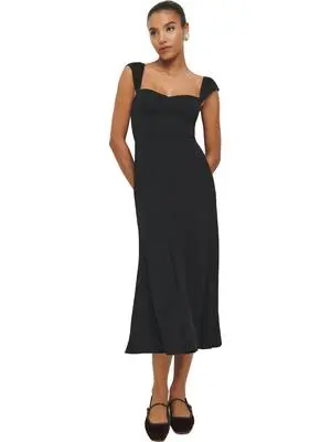 REFORMATION Petites Bryson Dress - Black
