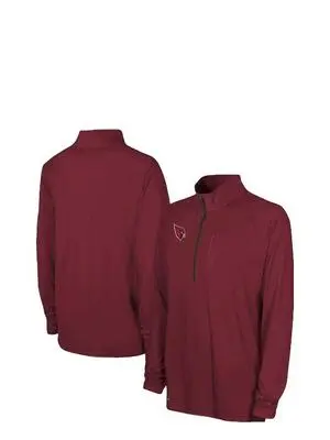OUTERSTUFF Arizona Cardinals Combine Authentic Raglan Quarter-zip Top - Cardinal