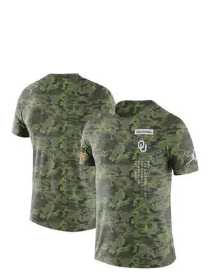 JORDAN BRAND Oklahoma Sooners Military T-shirt - Camo