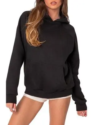 EDIKTED Sofie Oversized Hoodie - Black