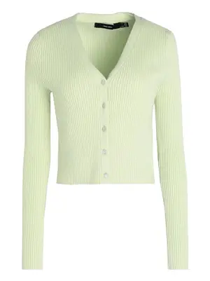 Vero Moda Cardigan With Crystals - Green