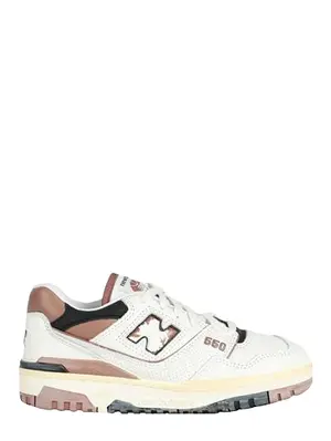 NEW BALANCE Leather Sneakers - White