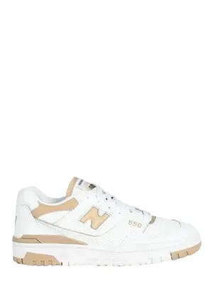 NEW BALANCE Leather Sneakers - White
